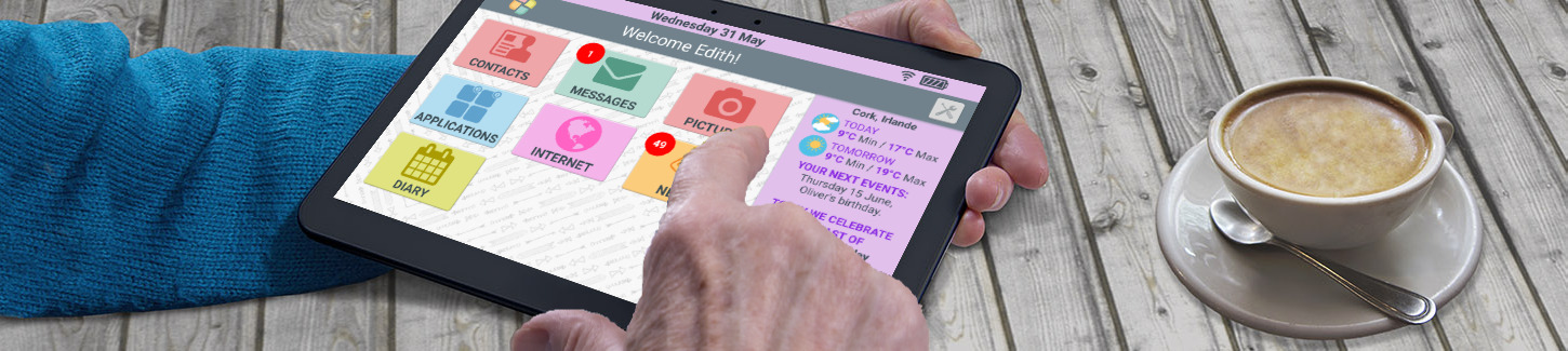 Senior tablet : The easy tablet - Facilotab